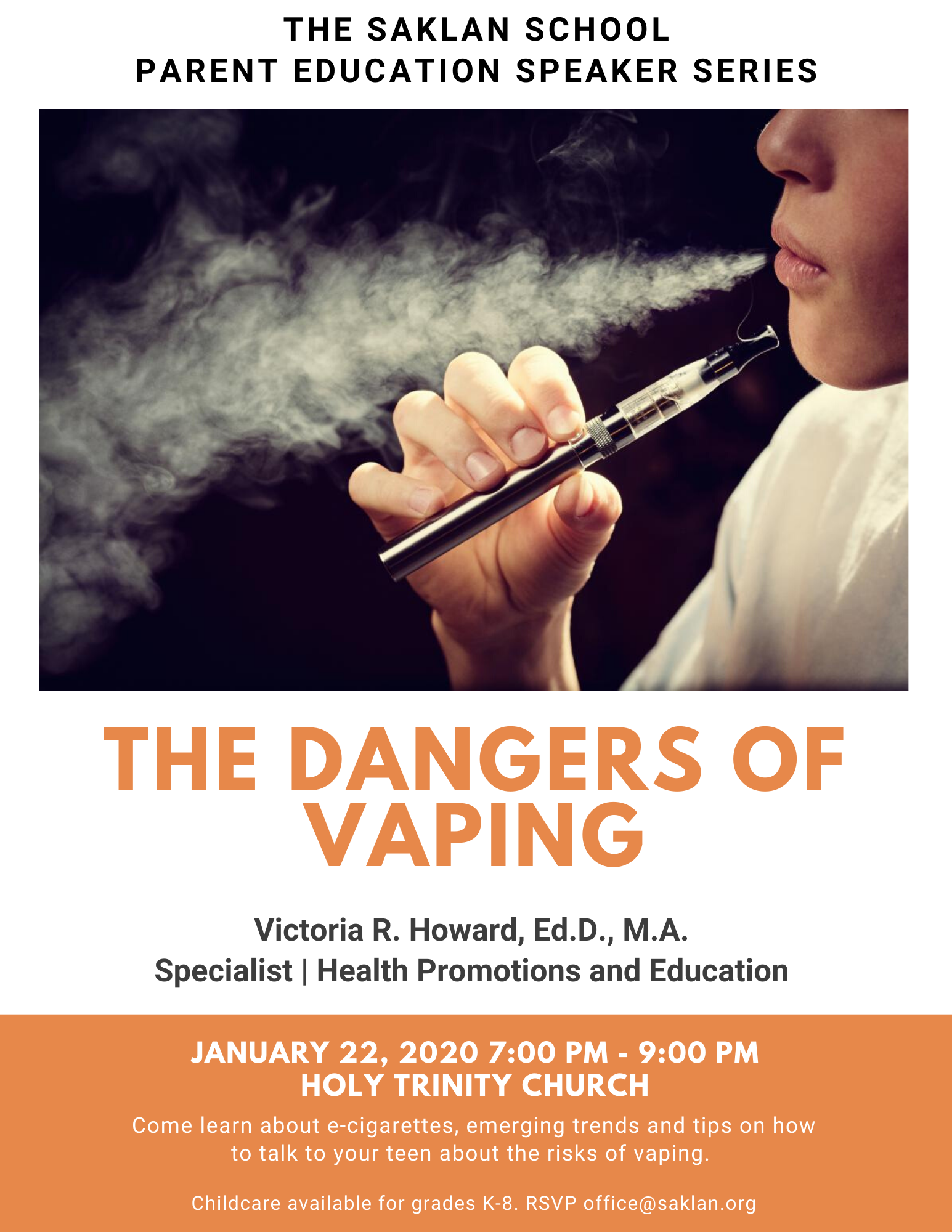 The Dangers of Vaping – FRIDAY BLOG