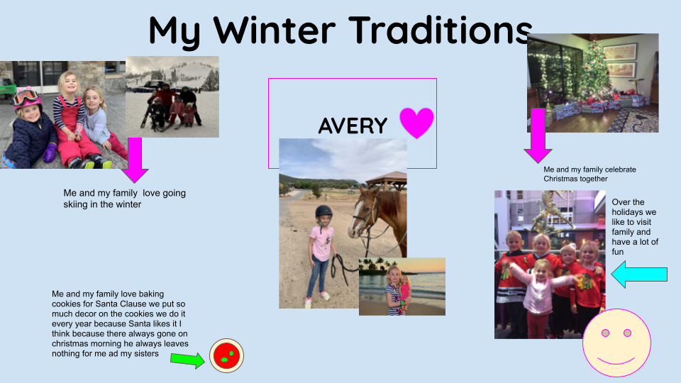 Winter Traditions – FRIDAY BLOG