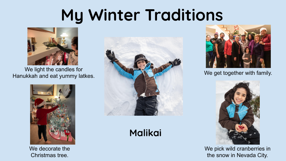 Winter Traditions – FRIDAY BLOG