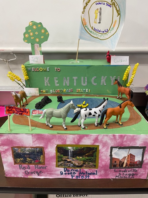 Fifth Grade State Projects – FRIDAY BLOG