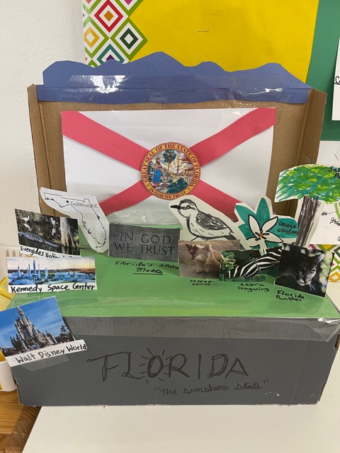Fifth Grade State Projects – FRIDAY BLOG