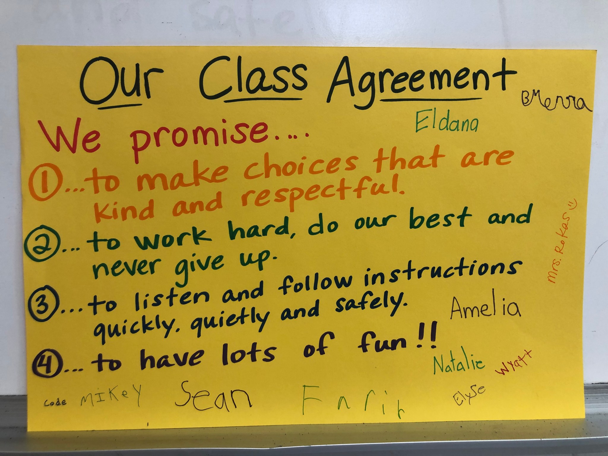 Class Agreements – FRIDAY BLOG
