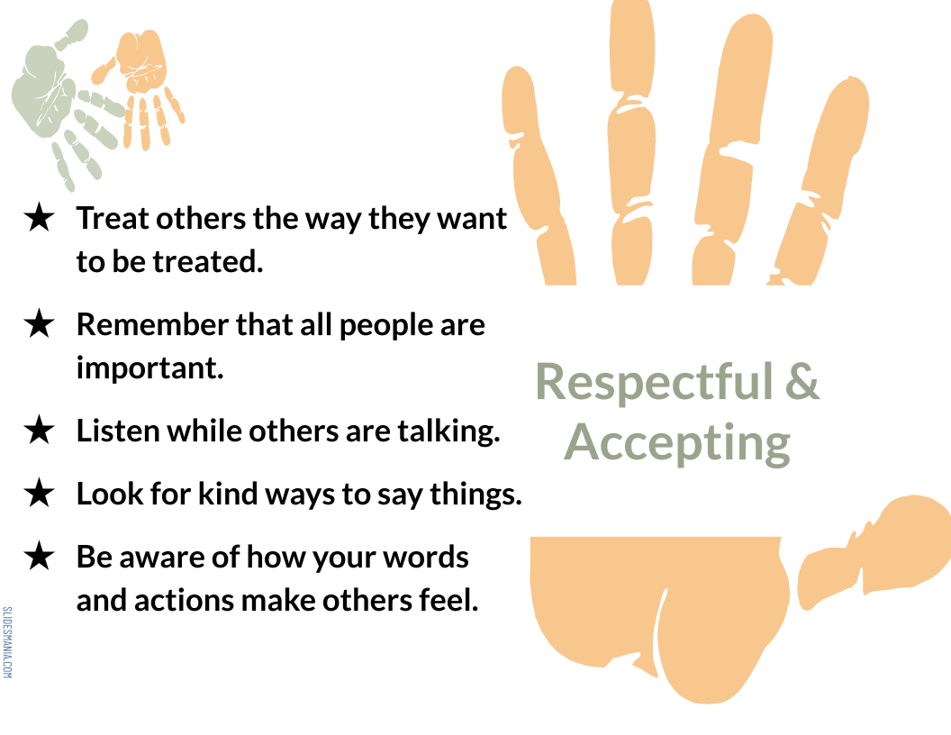 Respectful & Accepting – FRIDAY BLOG
