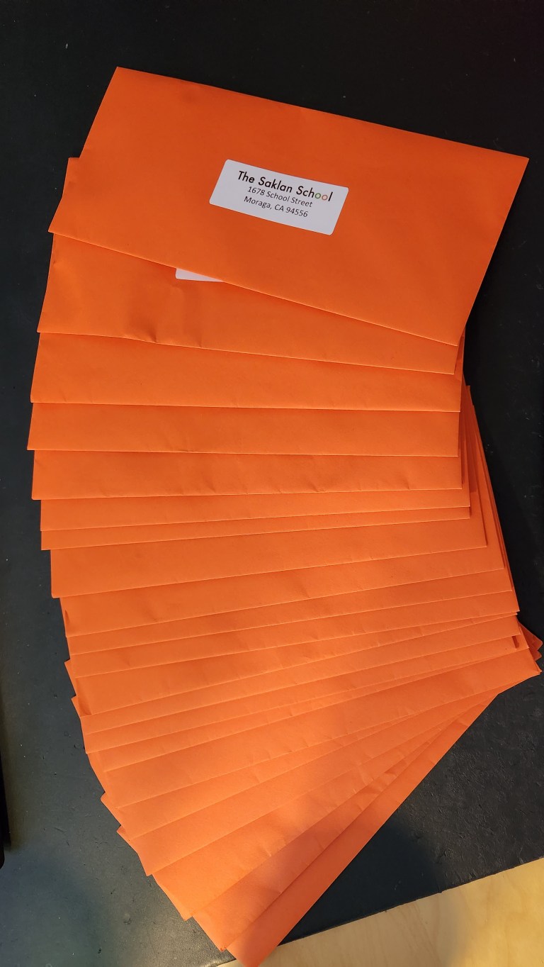 Orange Envelope Day Success – FRIDAY BLOG