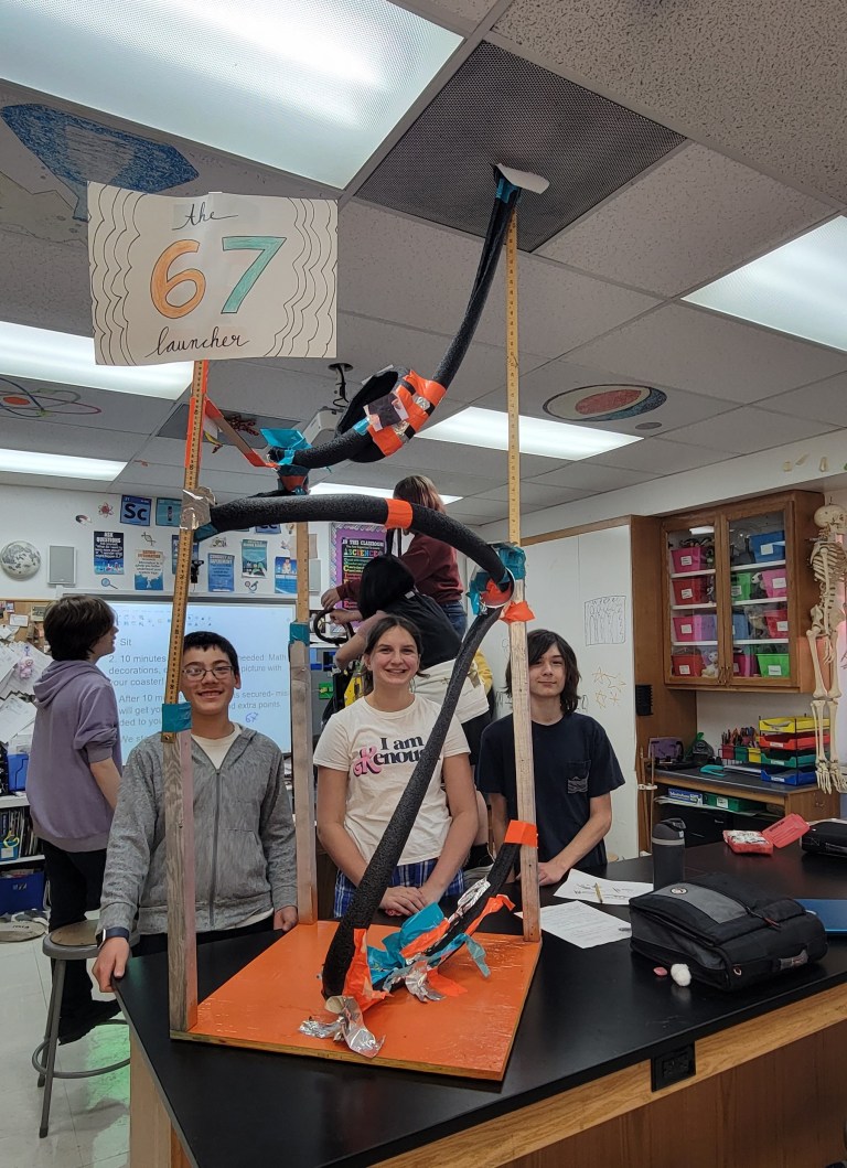 Eighth Graders Put Physics into Motion – FRIDAY BLOG